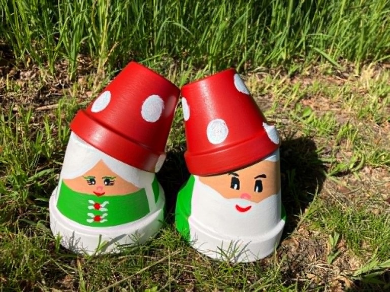 Shop Unique Removable Hat Pots Online – Grandma and Grandpa Gnoms – A ...